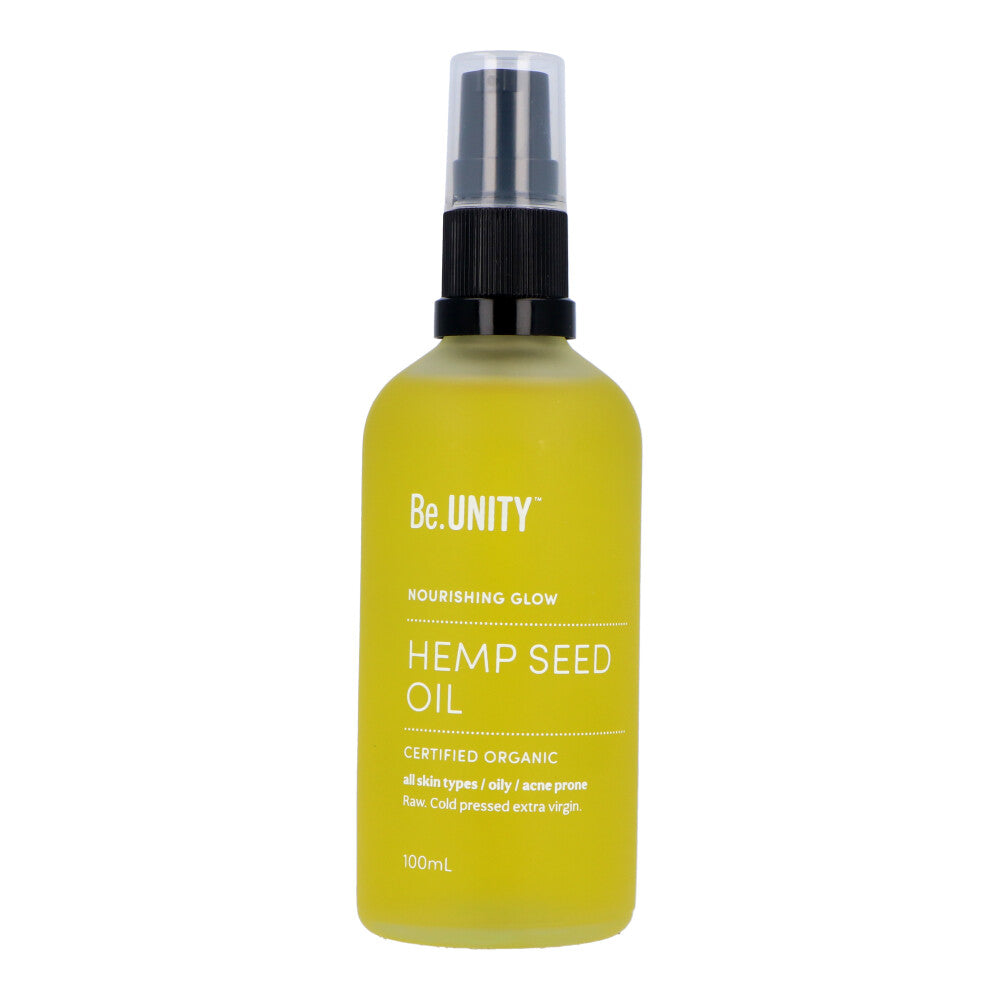 Buy Biome Be.UNITY 100% Hemp Seed Oil Certified Organic 100ml Online