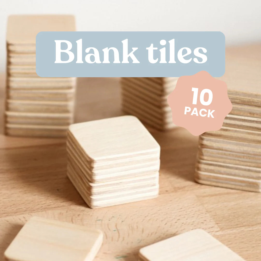 Buy Second Scout Blank Timber Tile 10pk Online