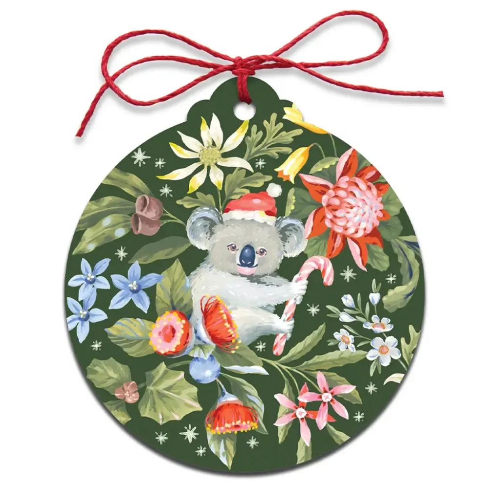 Buy Earth Greetings Christmas Gift Tags Set of 8 - Christmas Koalas Online