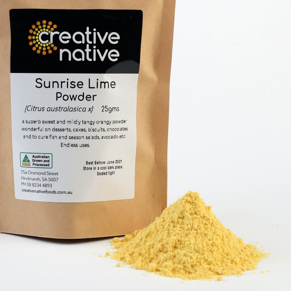 Buy Creative Native Sunrise Lime Powder (Freeze Dried) Online