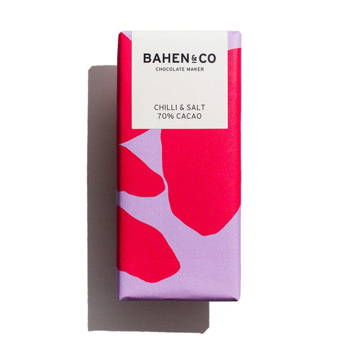 Buy Bahen & Co Chocolate Strawberry & Pistachio 70% Cacao 75g Online