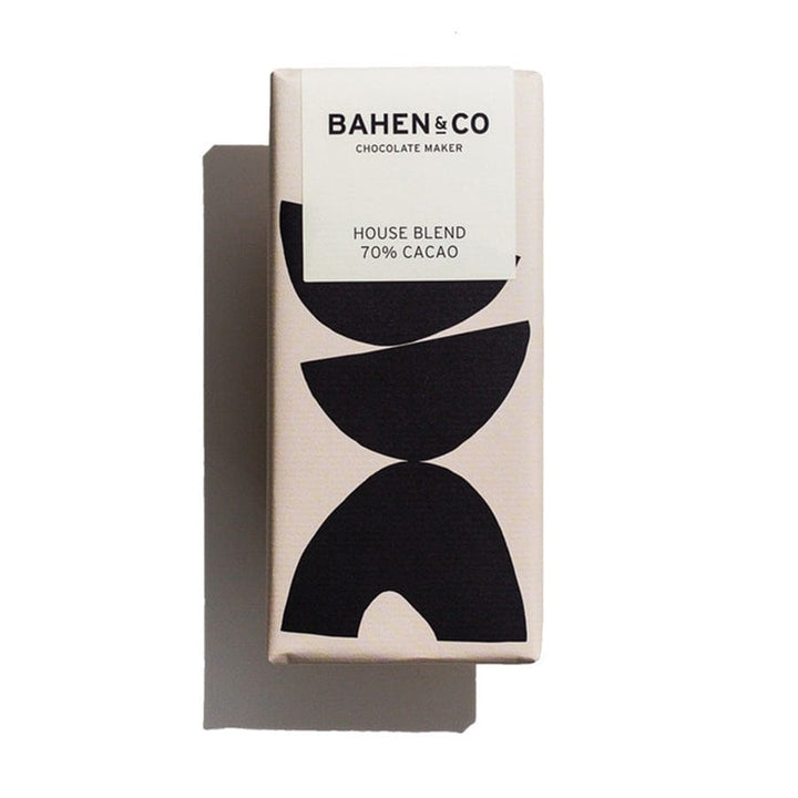 Buy Bahen & Co Chocolate Orange & Hazelnut 70% Cacao 75g Online