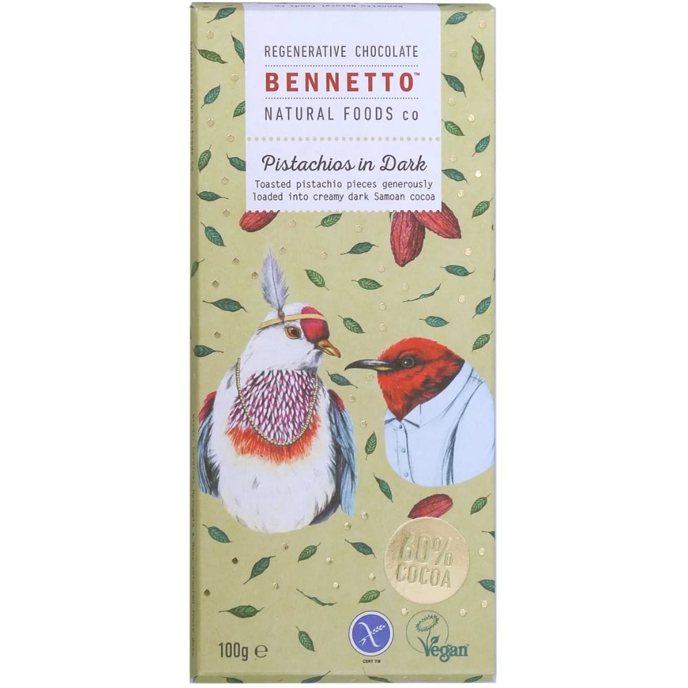 Bennetto Chocolate - Order Fairtrade Bennetto Dark Chocolate Online