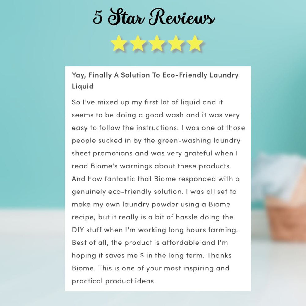 Buy Biome Laundry Liquid Concentrate Bar Online