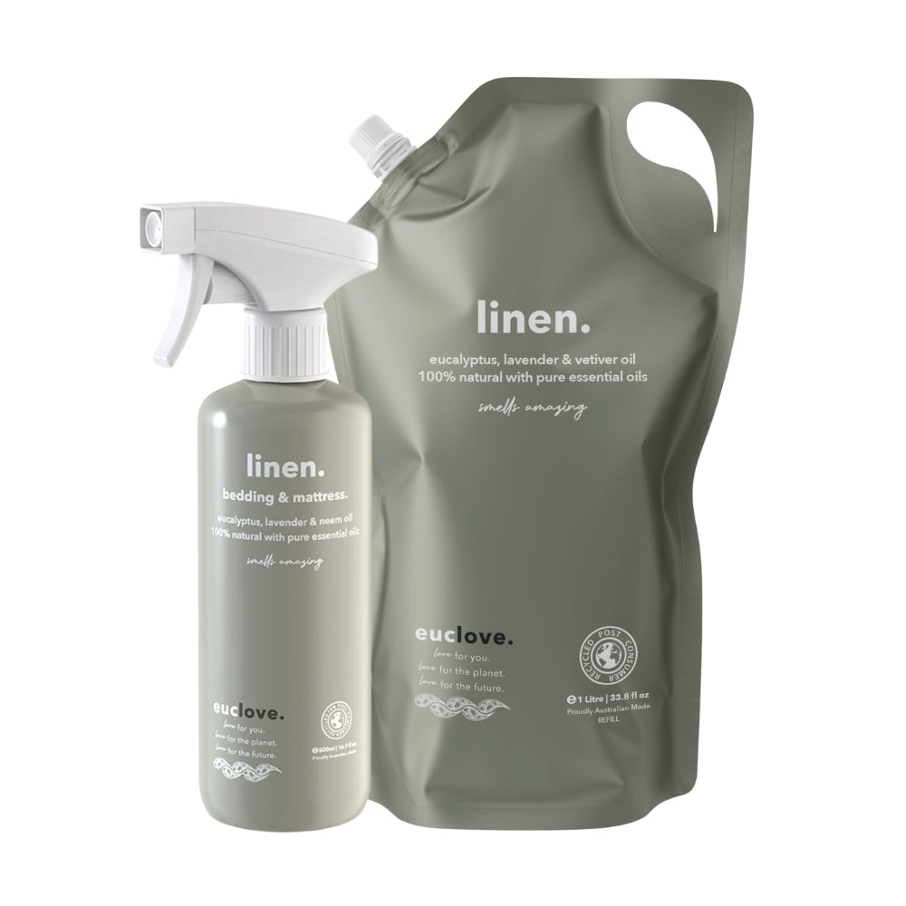 Euclove Bedding & Mattress Spray & Refill Value Bundle
