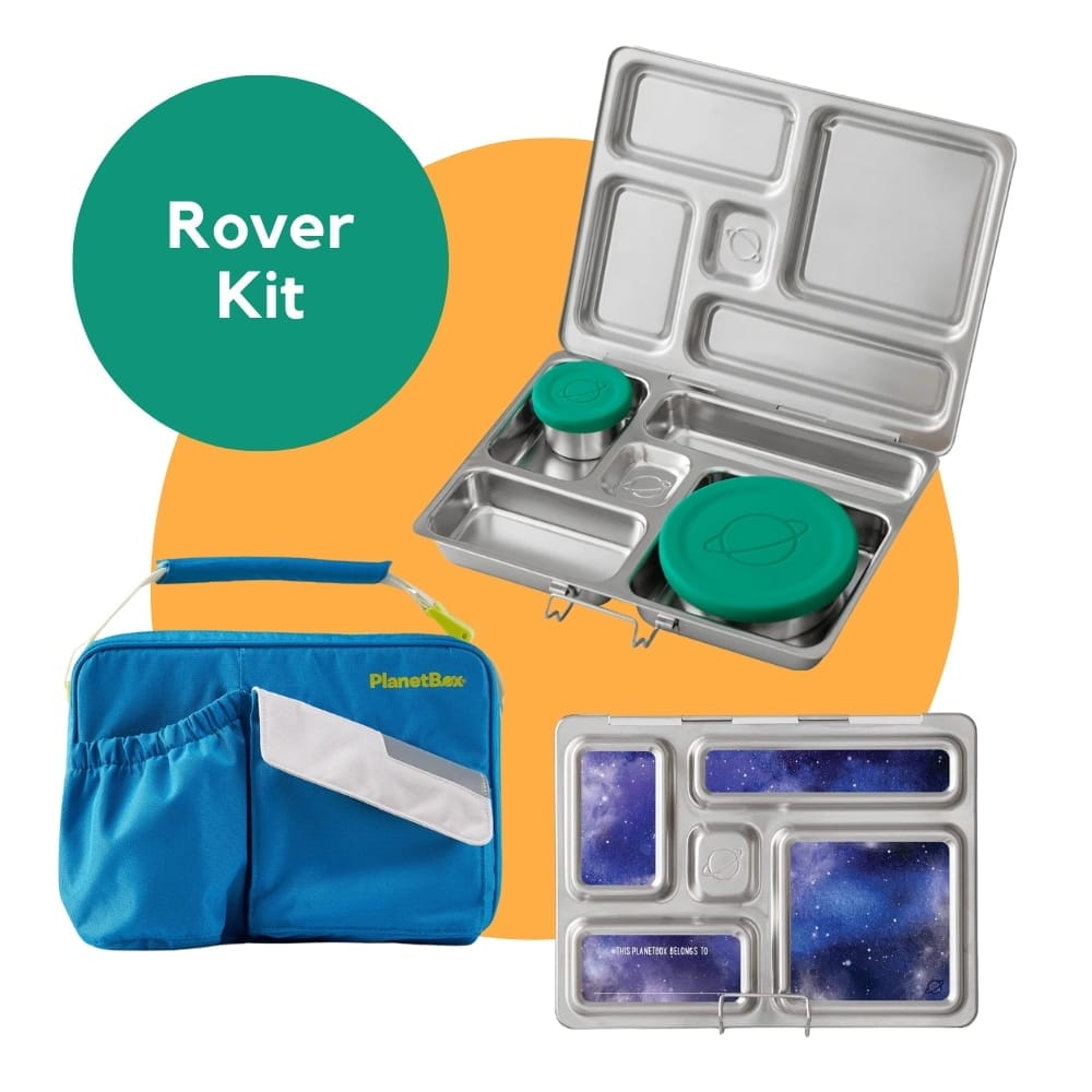 Buy Planetbox ROVER Lunch Box Kits (Box, Carry Bag, Containers, Magnets ...