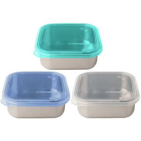 Buy U Konserve Square To-Go Stainless Steel Container SMALL 440ml ...