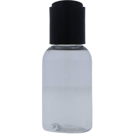 Buy Clear PET Plastic Travel Size Bottle 50ml Disc Cap Lid Online