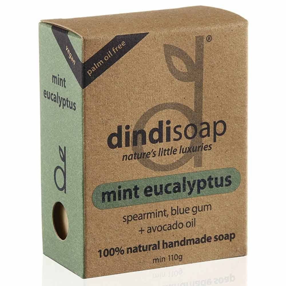 Buy Dindi Naturals Boxed Soap Bar 110g - Mint Eucalyptus Online