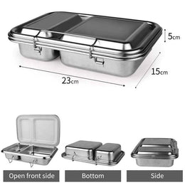 Buy EcoCocoon Bento Lunch Boxes - 2 Compartment Online
