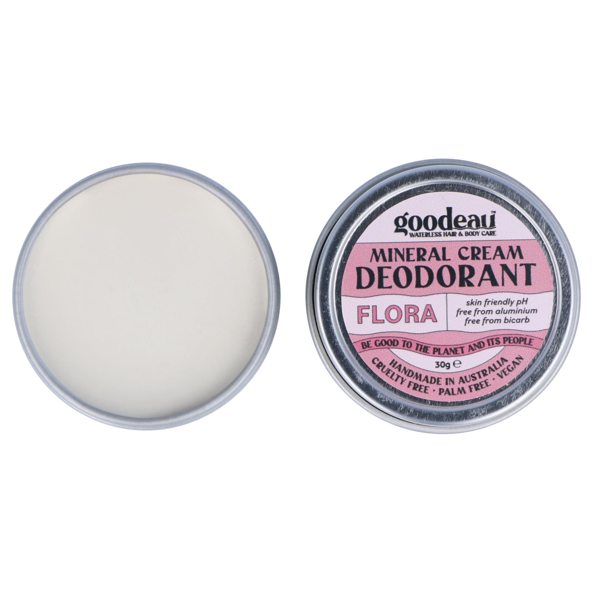Buy Goodeau MINI Deodorant 30g - Flora – Biome Online