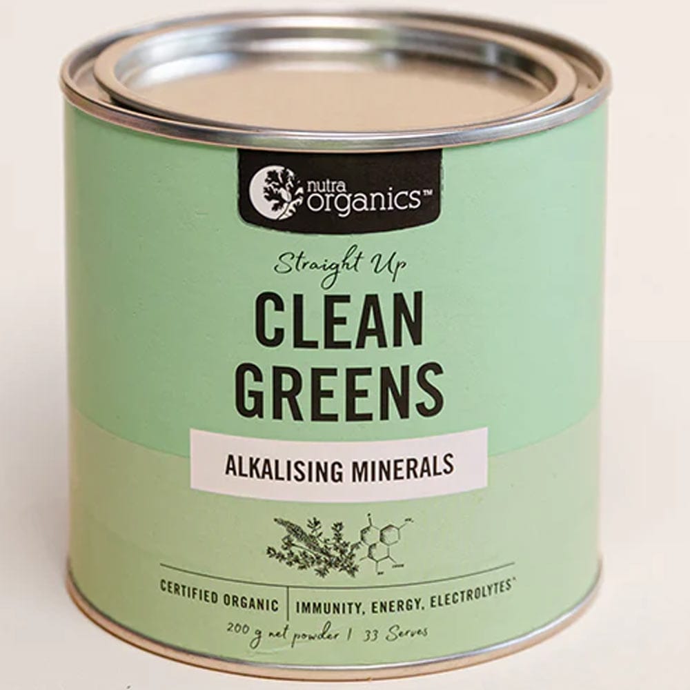 Buy Nutra Organics Clean Greens 200g Online