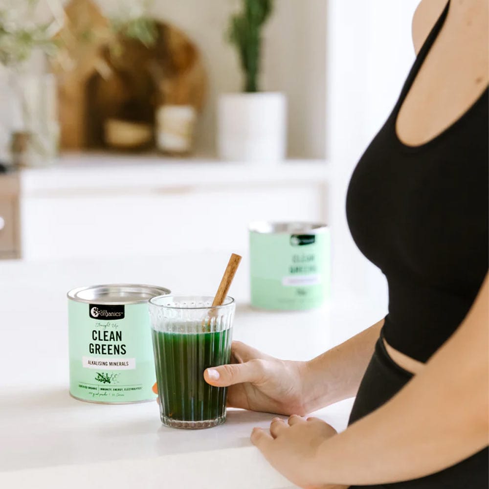 Buy Nutra Organics Clean Greens 200g – Biome Online