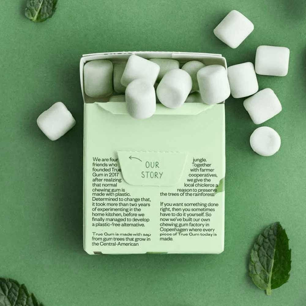 Buy True Gum Biodegradable Gum - Mint Online